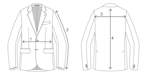 Generous Fit Kavaj - Dark blue | Oscar Jacobson